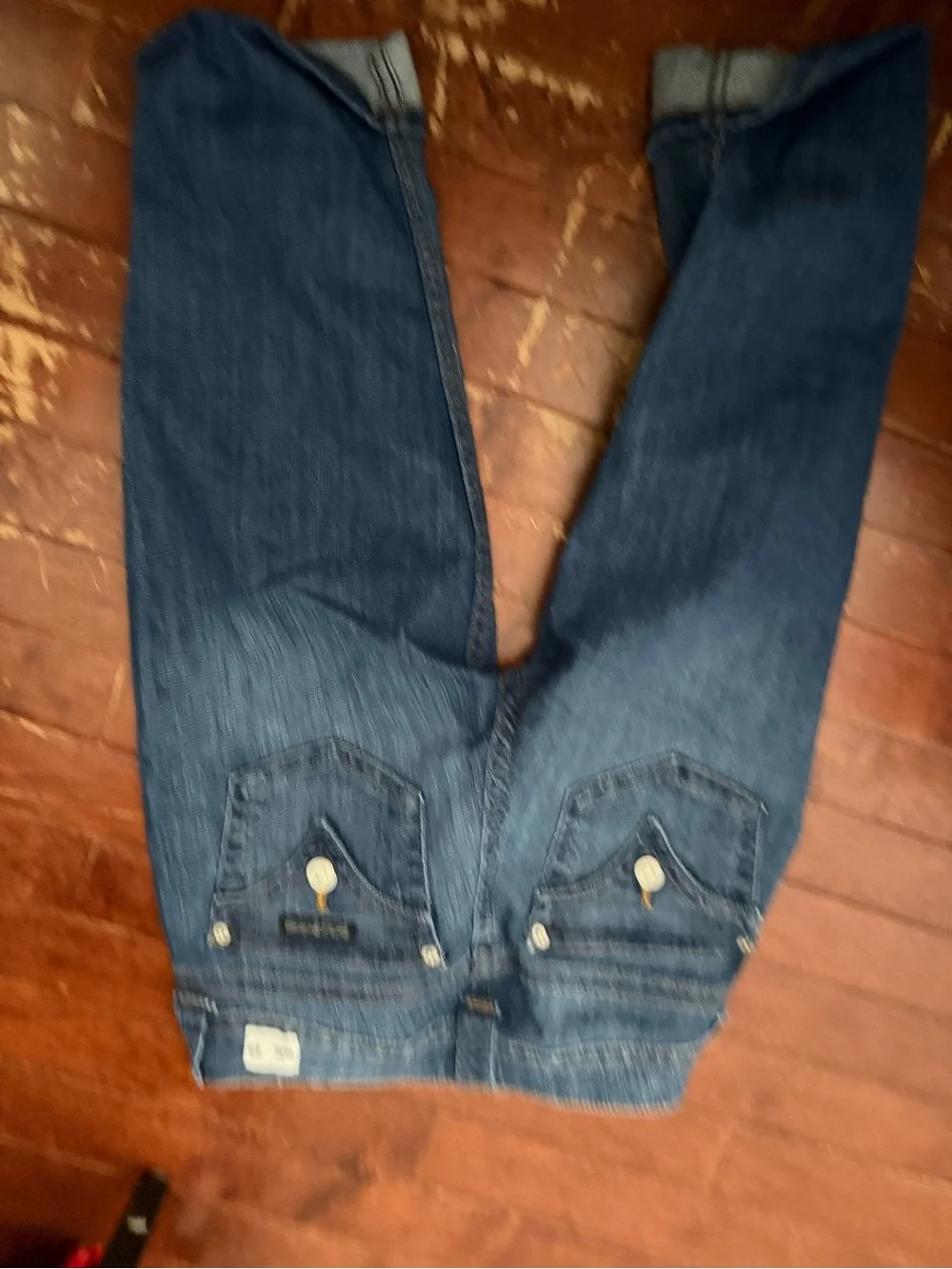 Hudson Jeans | Jeans | Hudson Jeans Dark Blue Cuffed Cropped Denim ...